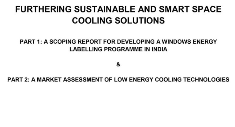 Furthering Sustainable and Smart Space Cooling Solutions - Alliance for ...
